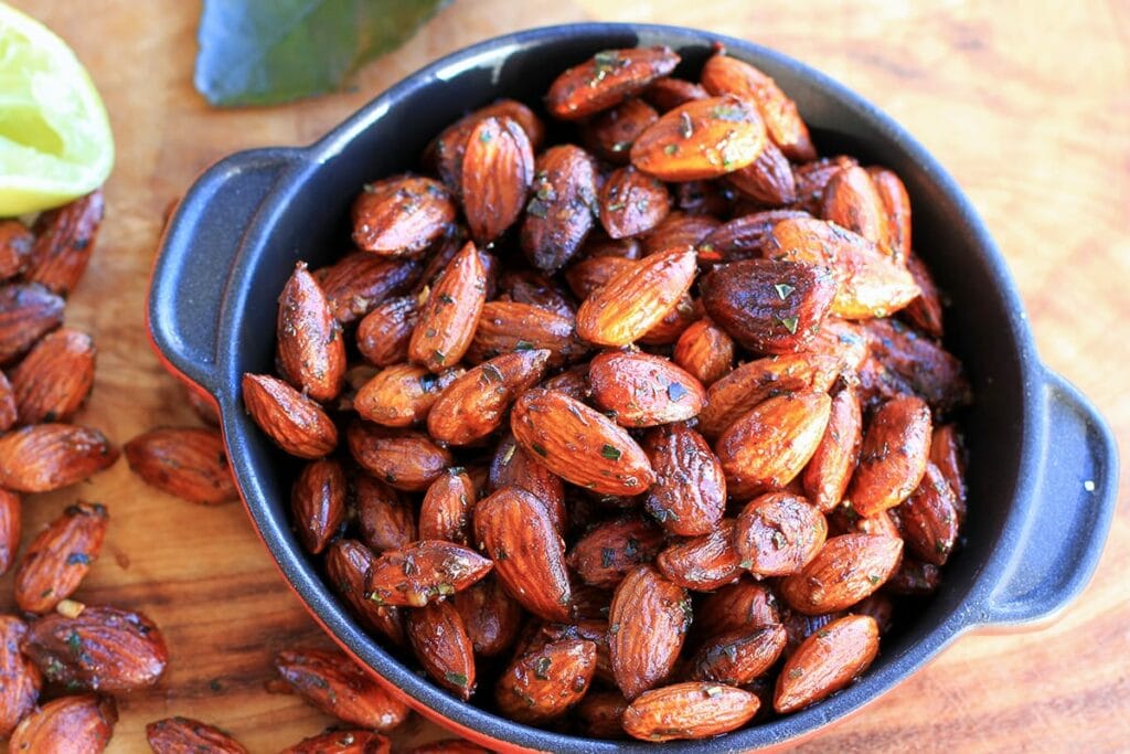 Tamari Almonds With Chili & Kaffir Lime