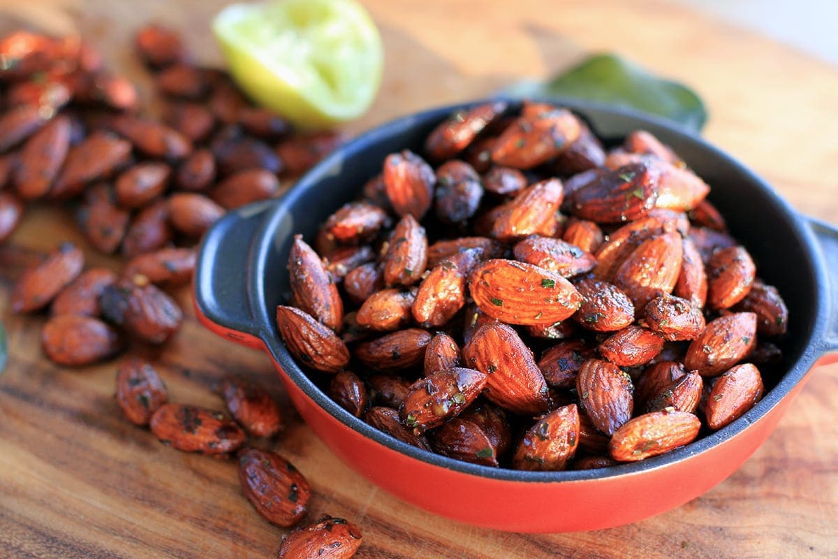 Tamari Almonds With Chili & Kaffir Lime