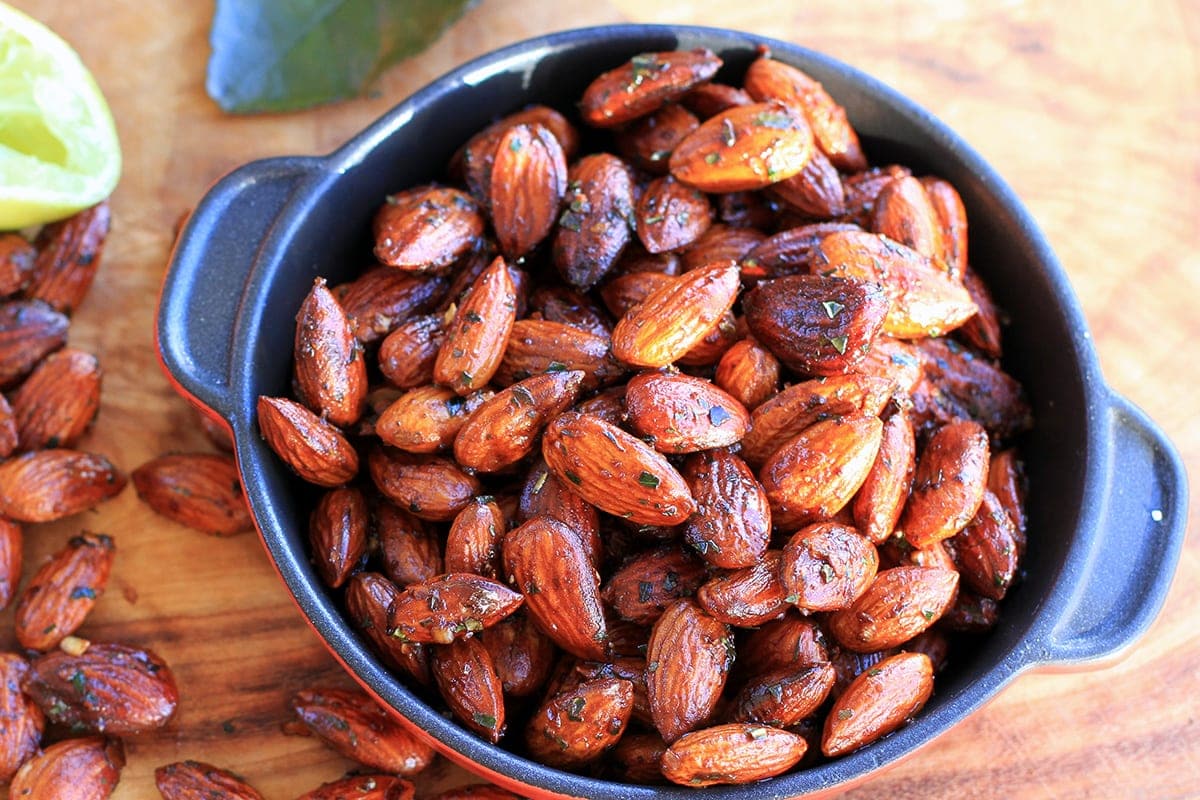 Tamari Almonds With Chili & Kaffir Lime