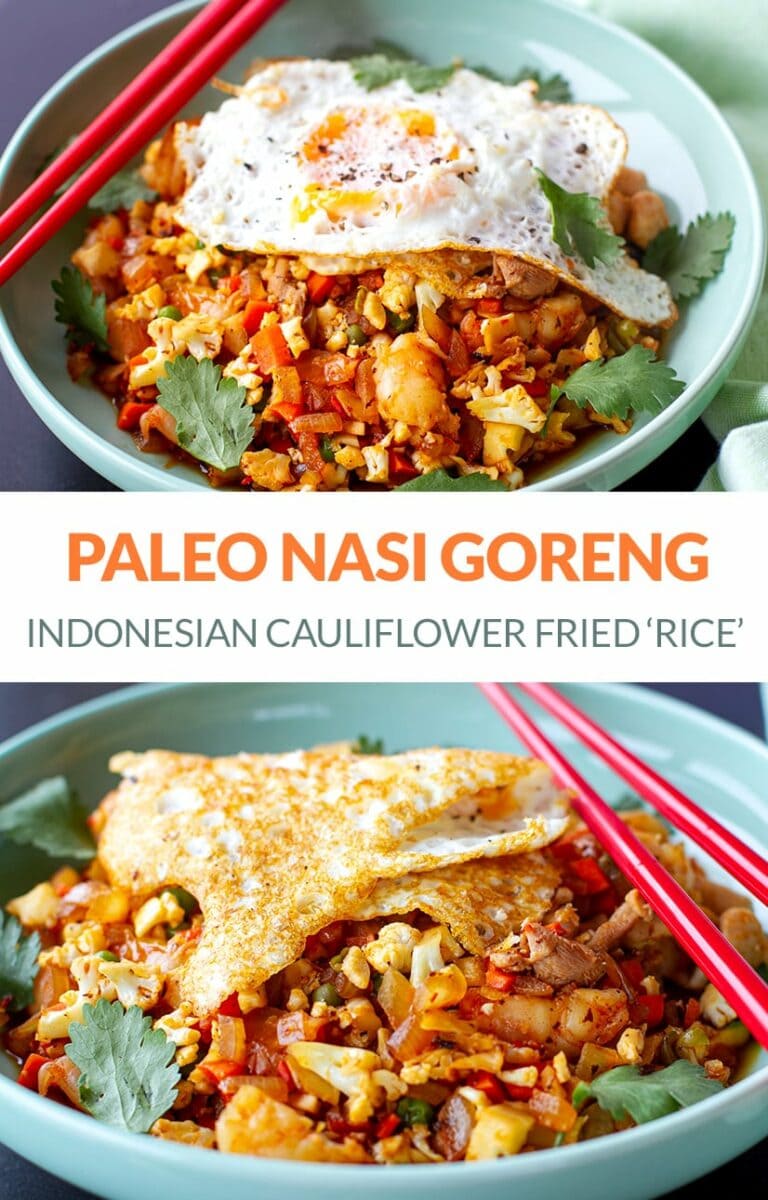 Paleo Nasi Goreng – Indonesian Fried Cauliflower ‘Rice’ – Recipe OCean