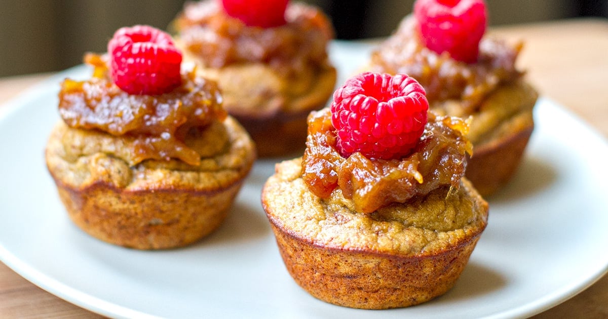 Healthy Sticky Date Muffins (Gluten-Free, Paleo)