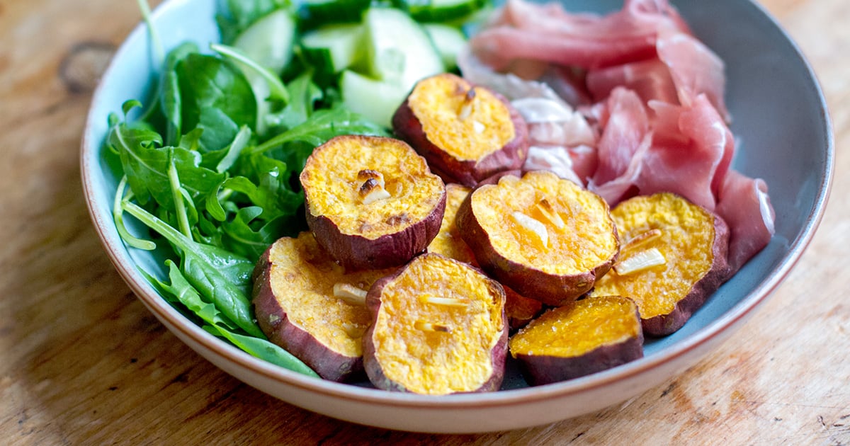 Sweet Potato, Prosciutto & Rocket Salad
