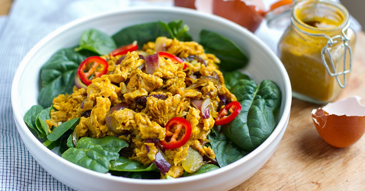 Curried Scrambled Eggs