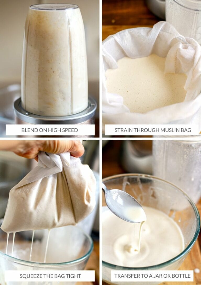 The BEST Homemade Dairy-Free Milk (Vegan Mylk)