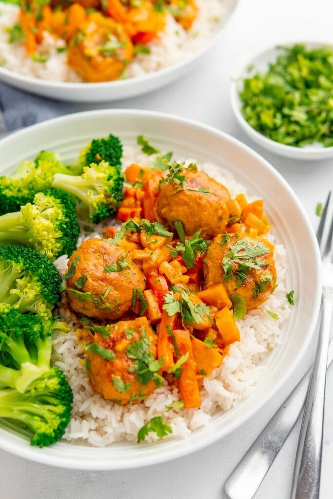 Easy Curry Meatballs