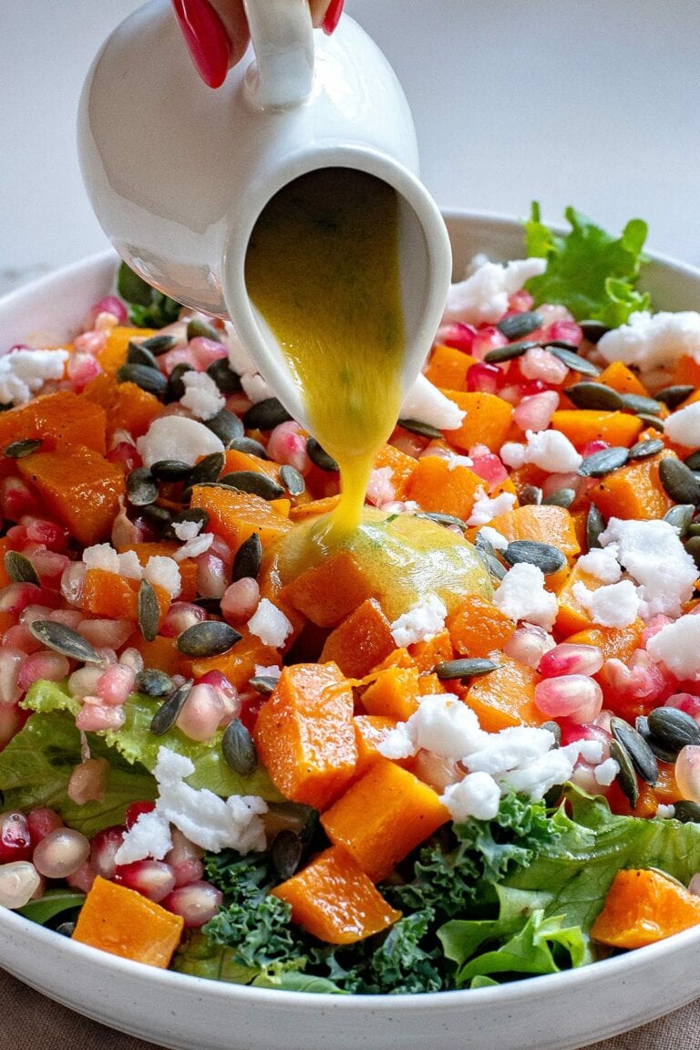 Butternut Squash & Pomegranate Salad