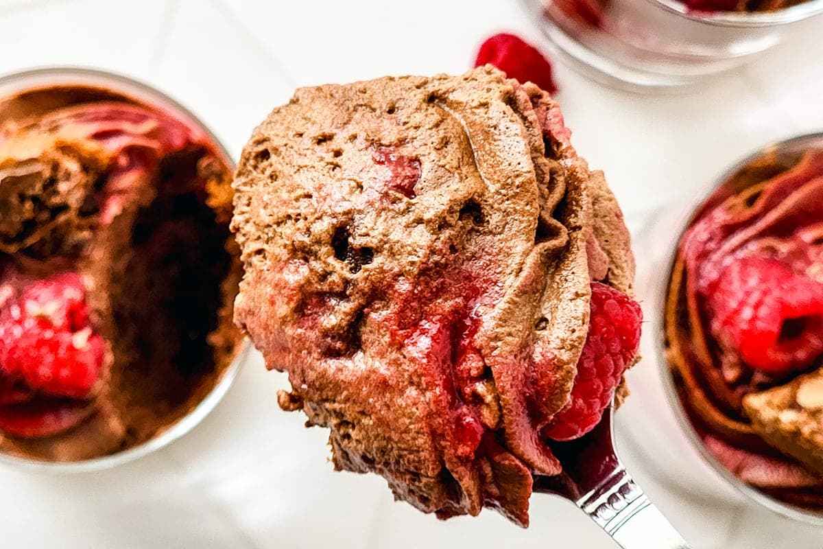 Raspberry Chocolate Parfait