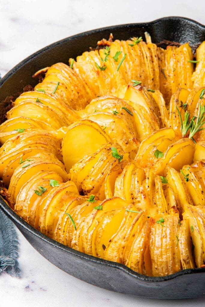 Sliced Potato Bake
