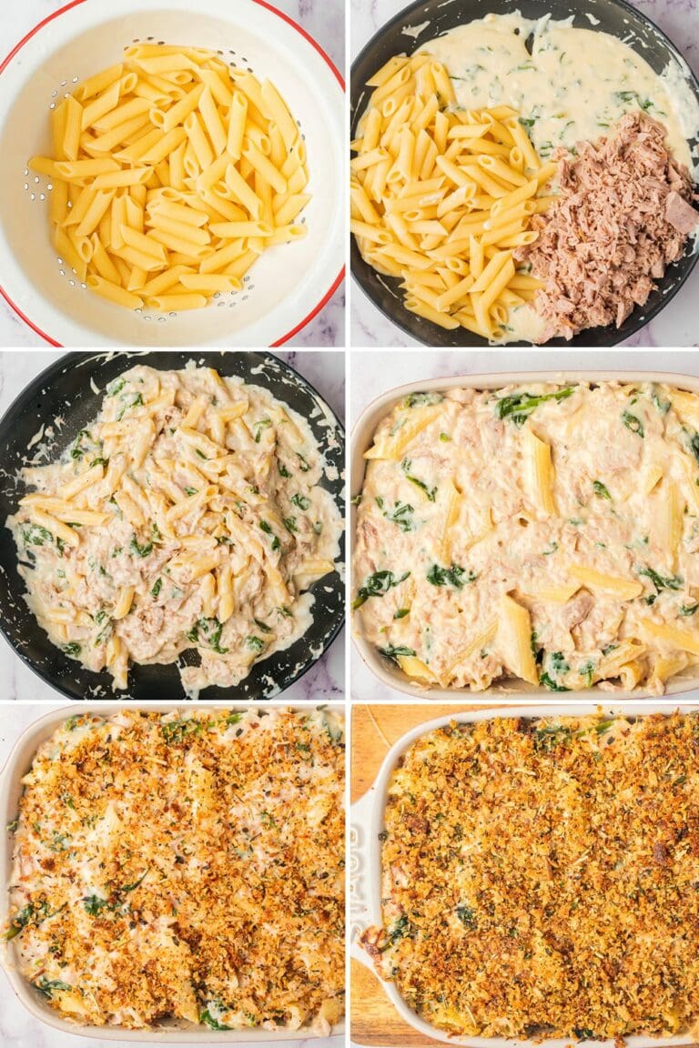 Tuna Mornay (Creamy Tuna Casserole)