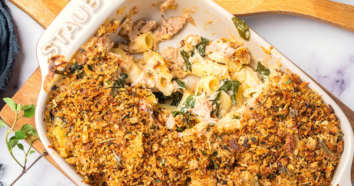 Tuna Mornay (Creamy Tuna Casserole)