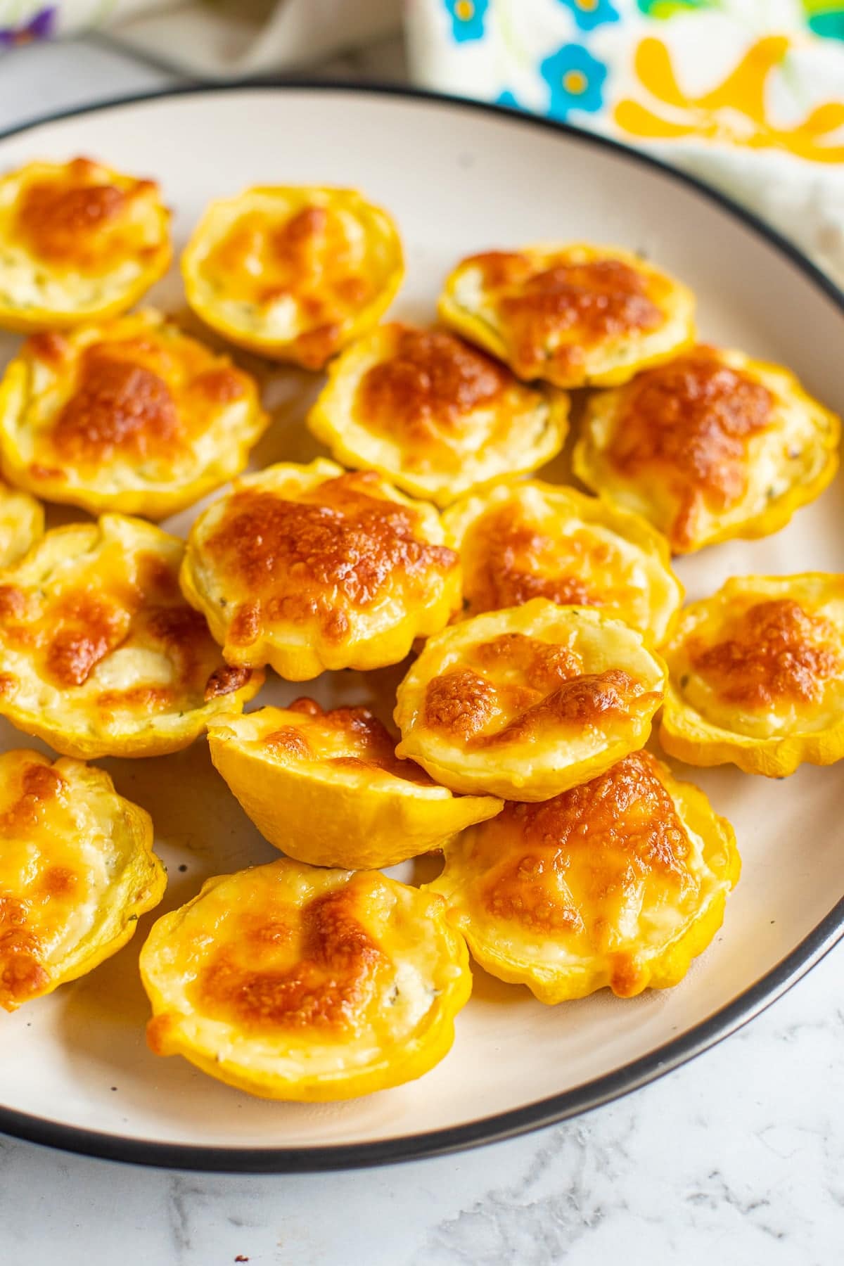 Stuffed Pattypan Squash
