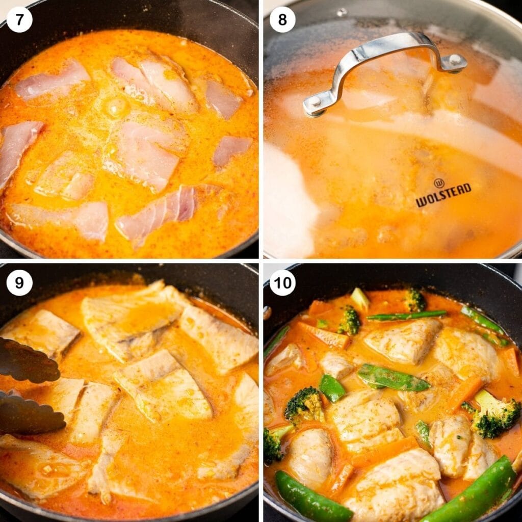 Thai Fish Curry With Snapper