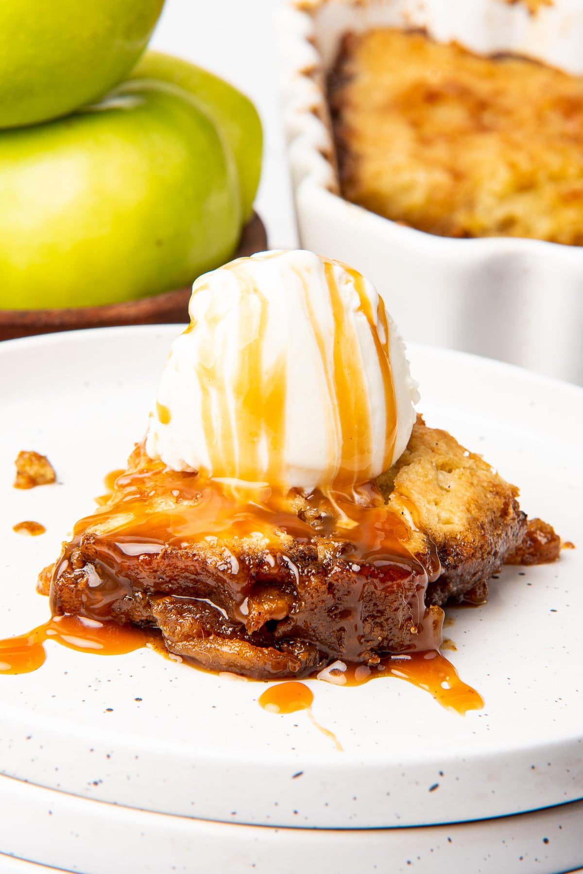 Caramel Apple Cobbler