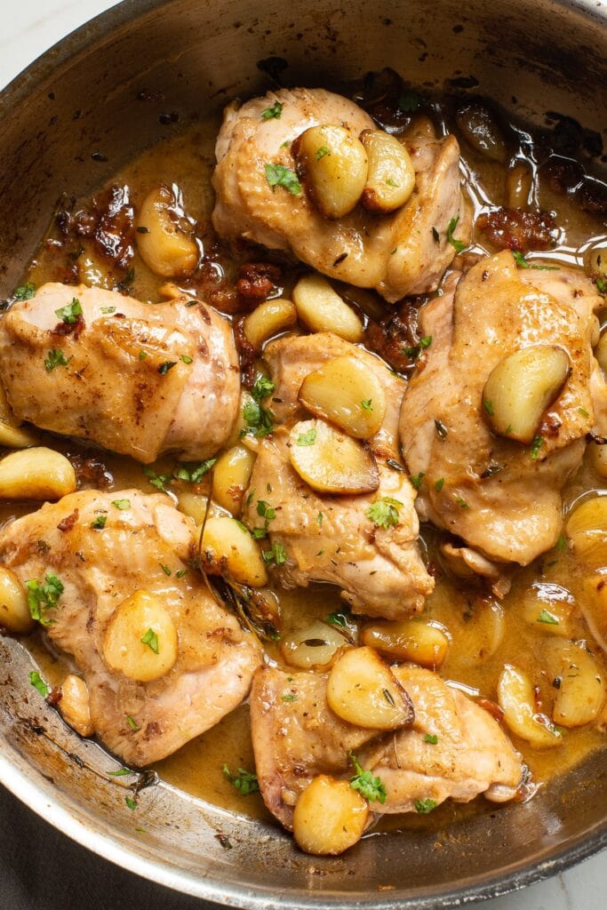 40 Garlic Clove Chicken