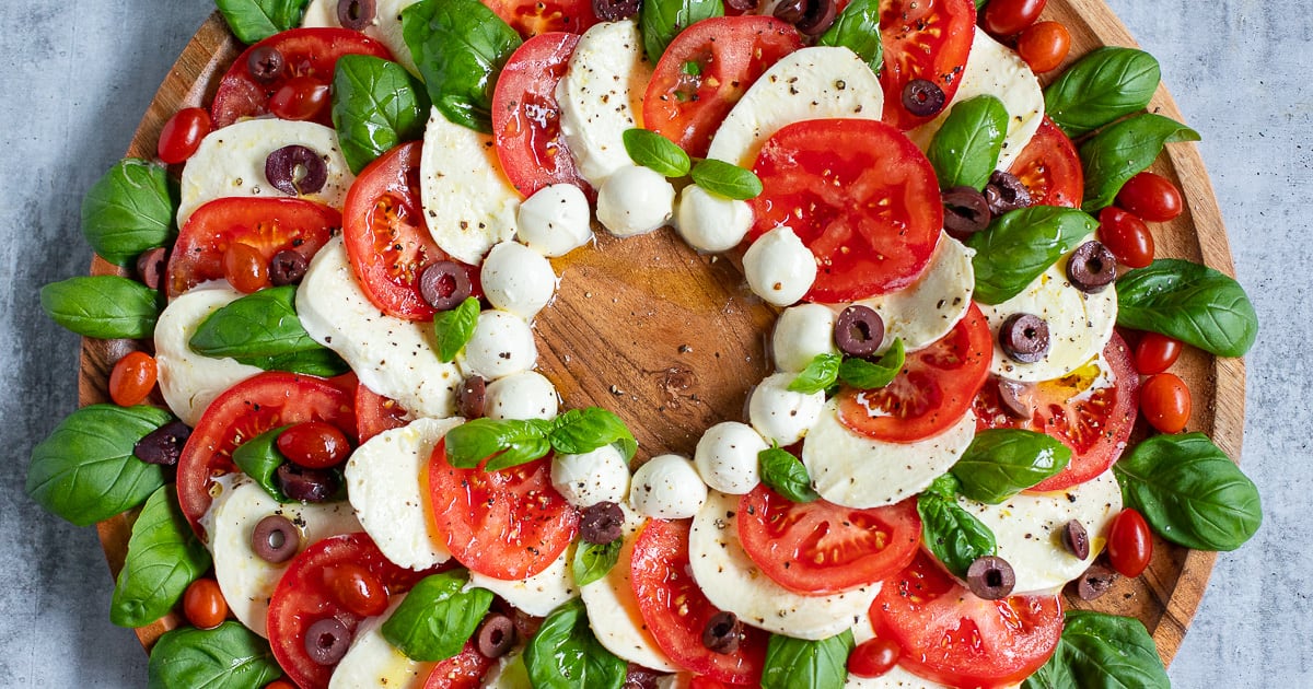 Caprese Wreath