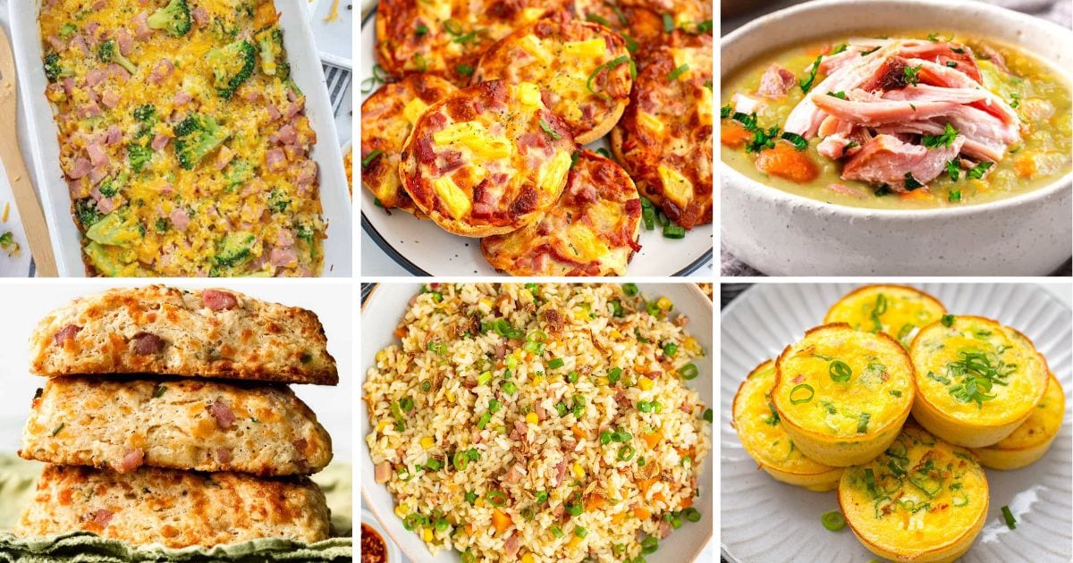 15 Leftover Ham Recipes (Healthy Options)