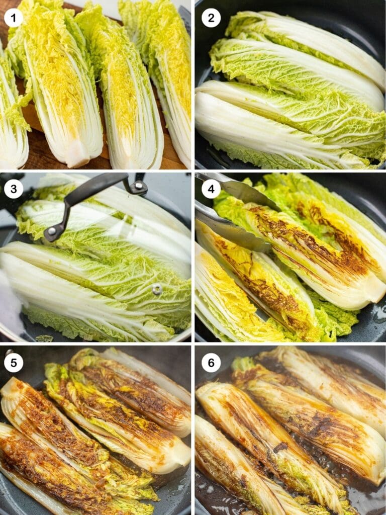 Sautéed Napa Cabbage
