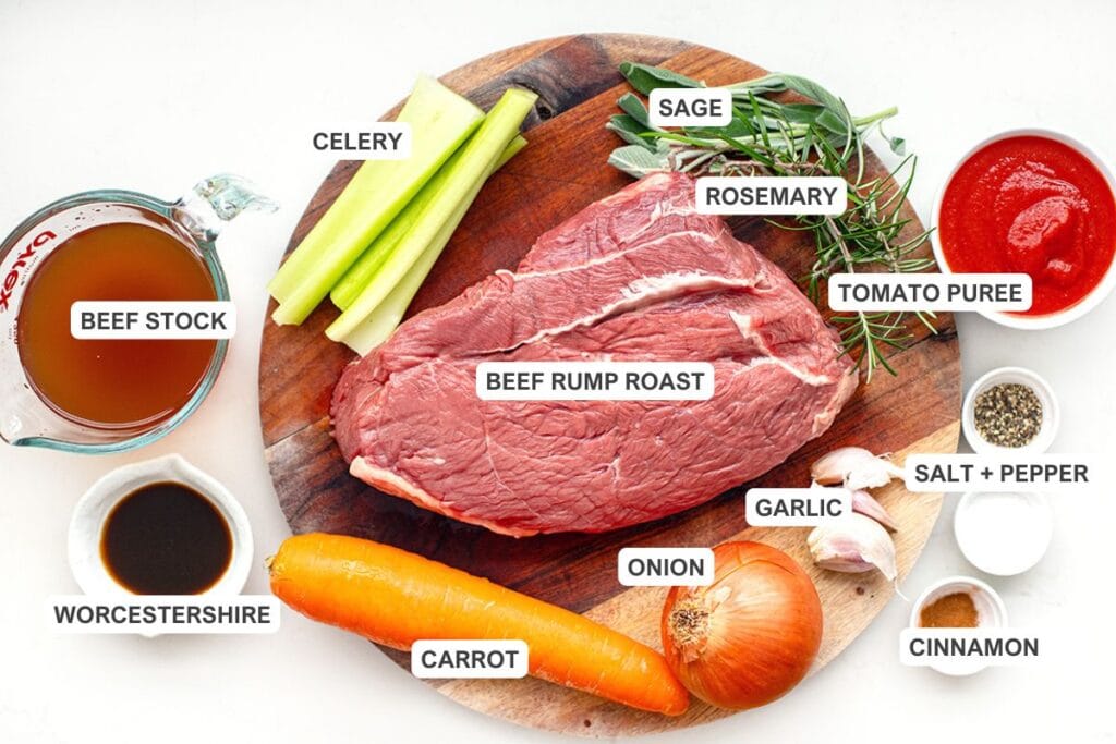 Slow-Cooked Rump Roast