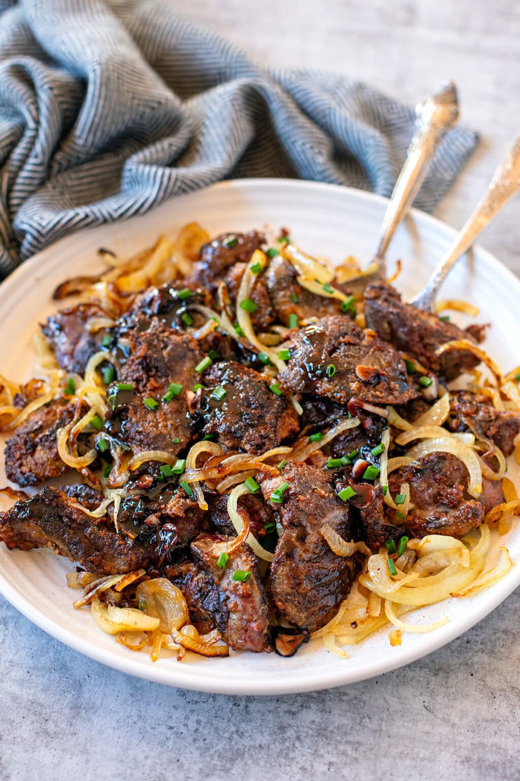 How To Cook Chicken Livers With Onions