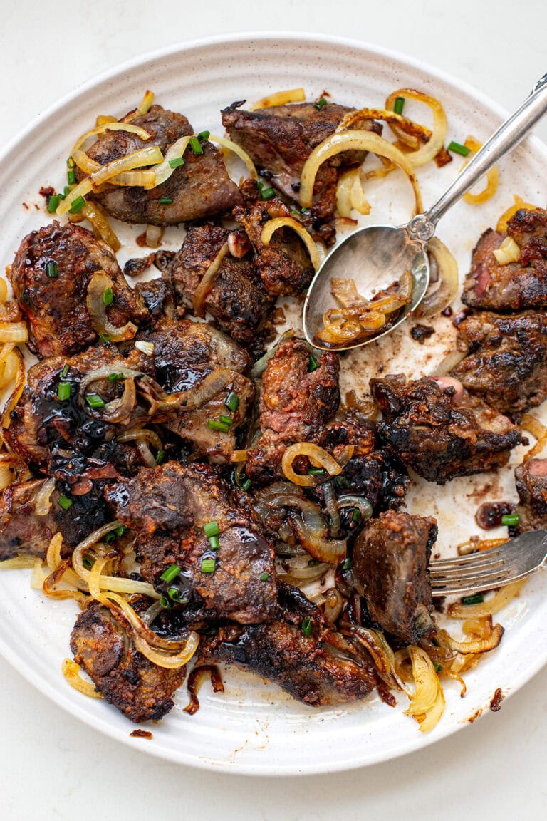How To Cook Chicken Livers With Onions