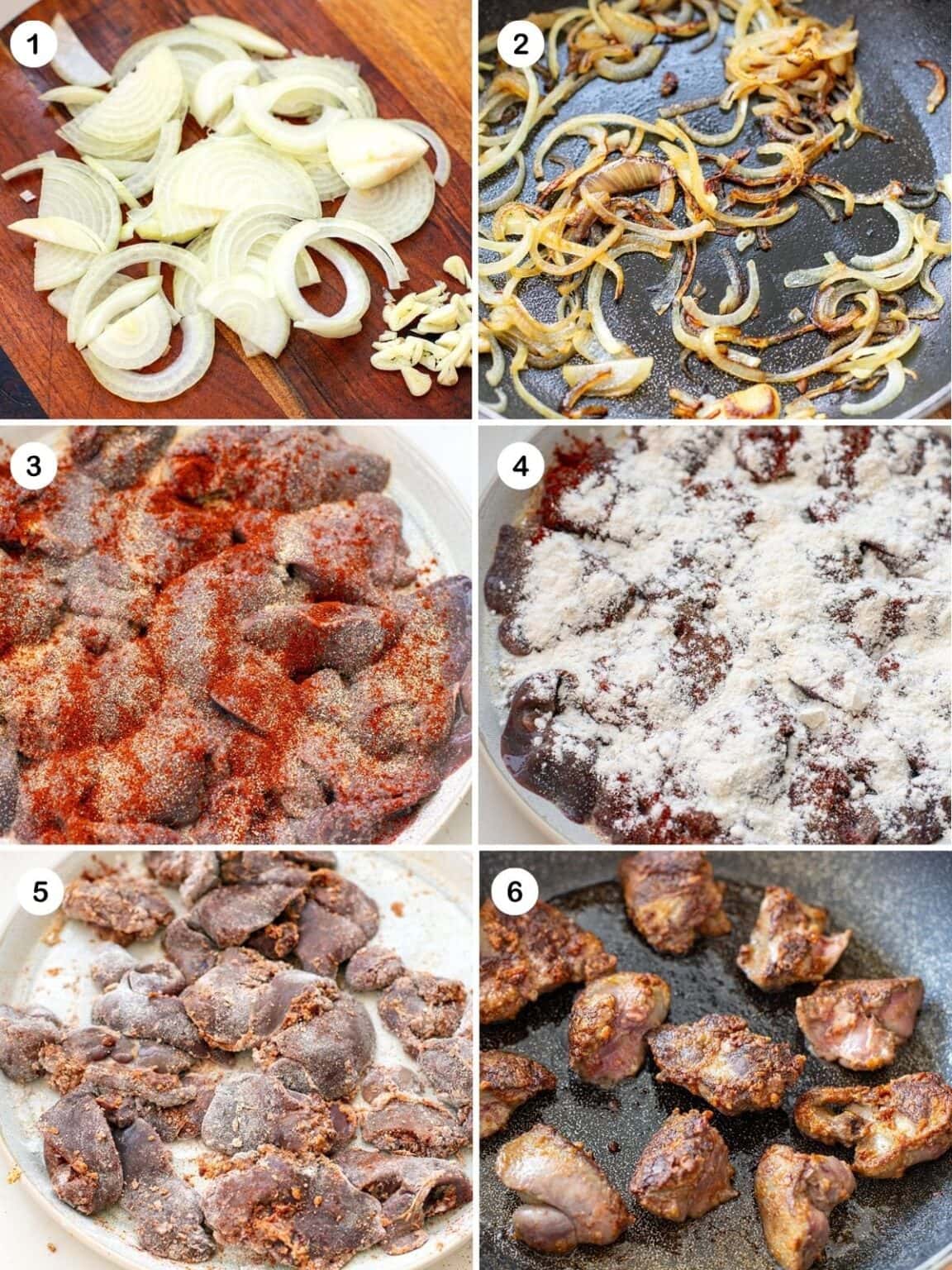 How To Cook Chicken Livers With Onions