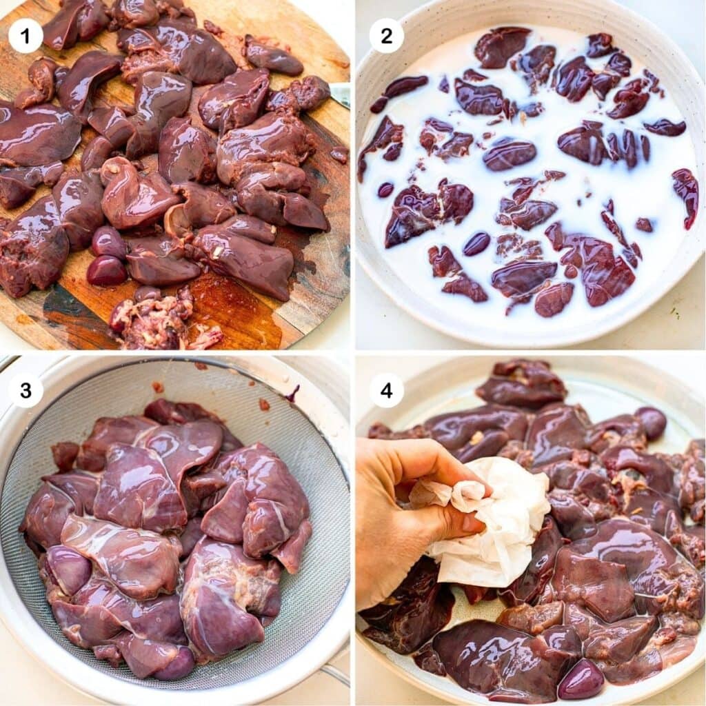 How To Cook Chicken Livers With Onions