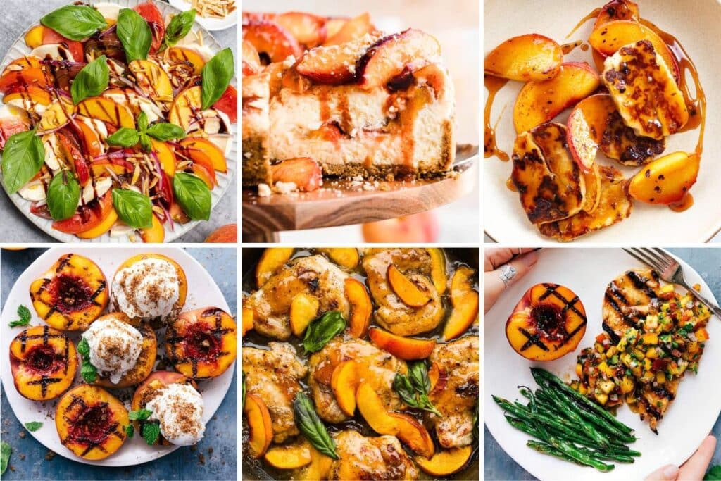 30 Peach Recipes (Sweet & Savory)