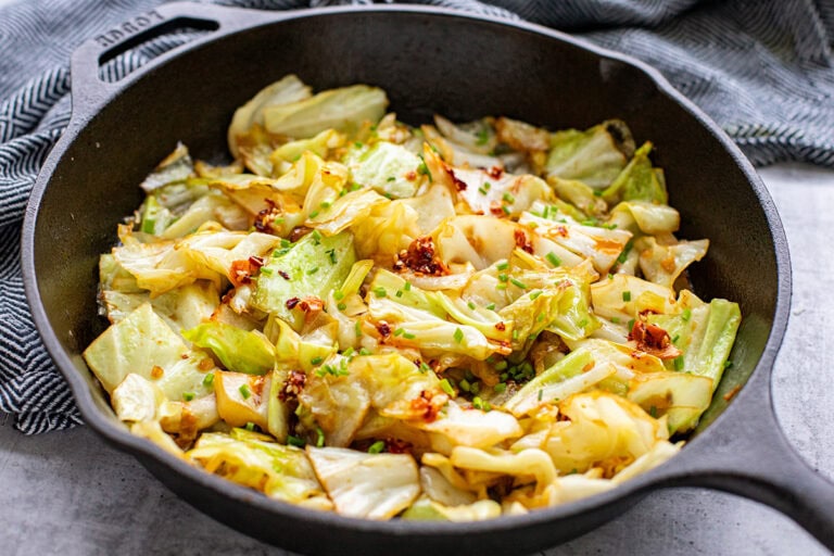 Japanese Cabbage with Soy & Mirin