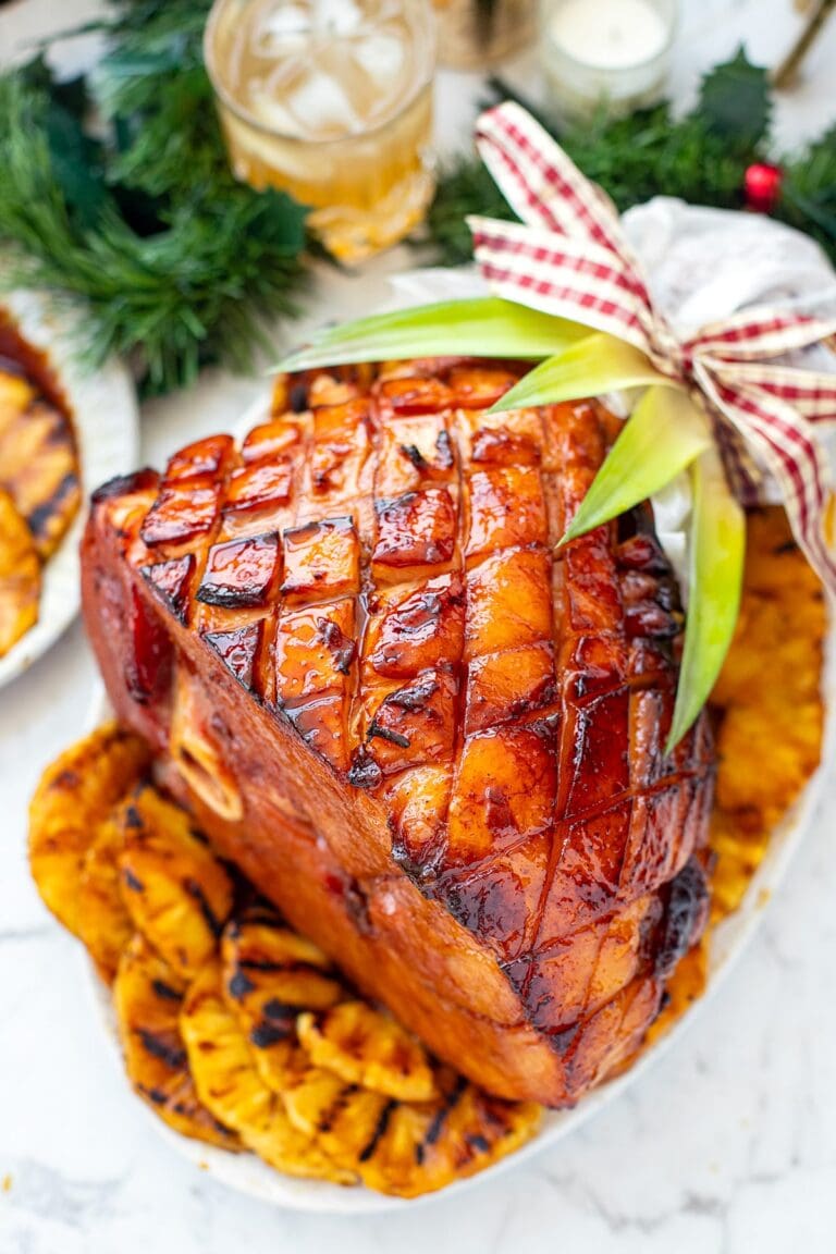 Pineapple & Rum Glazed Ham